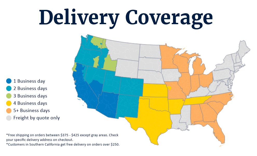 Delivery Coverage