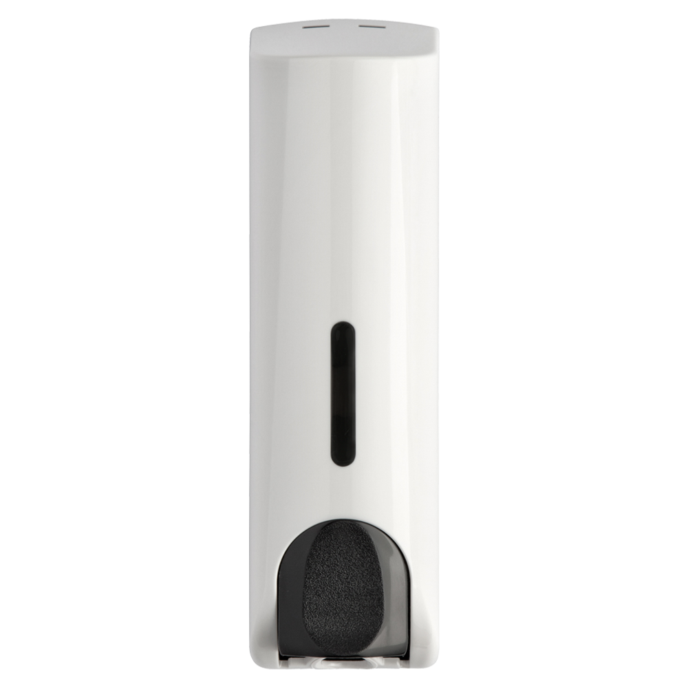 ShowerSlim Single Dispenser - (Blank No Print) White