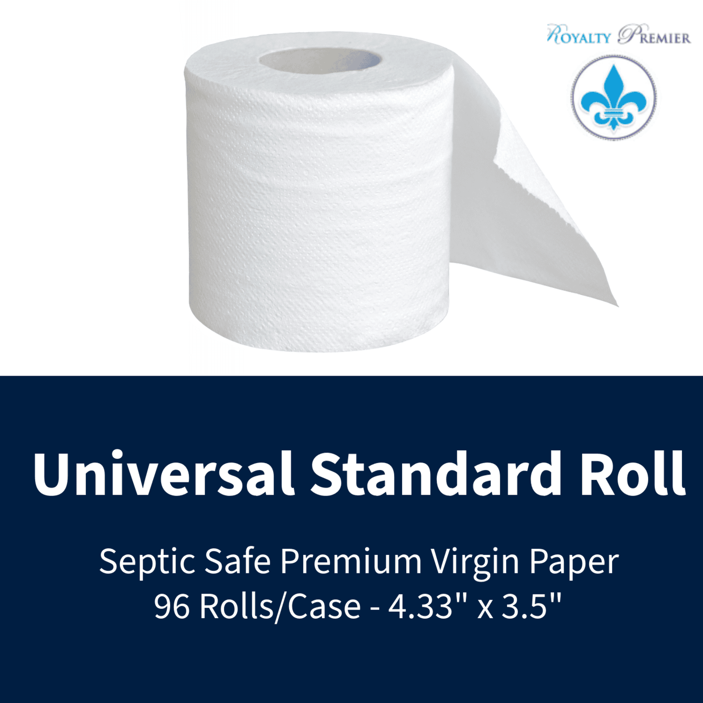 Toilet Paper Premier, Premium Virgin Paper, 2-Ply, 4.33" x 3.5", 500 ...